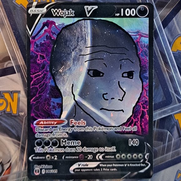 Games | Wojak Pokemon Card | Poshmark